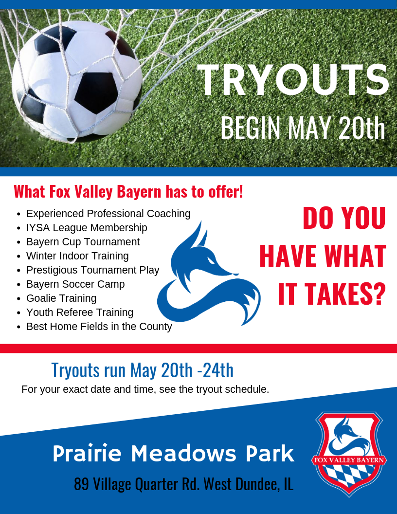 FOX VALLEY BAYERN YOUTH SOCCER CLUB - SLEEPY HOLLOW, IL
